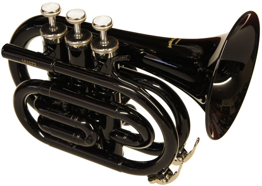 Arnolds Pocket Trumpet Black Lacquer Finish